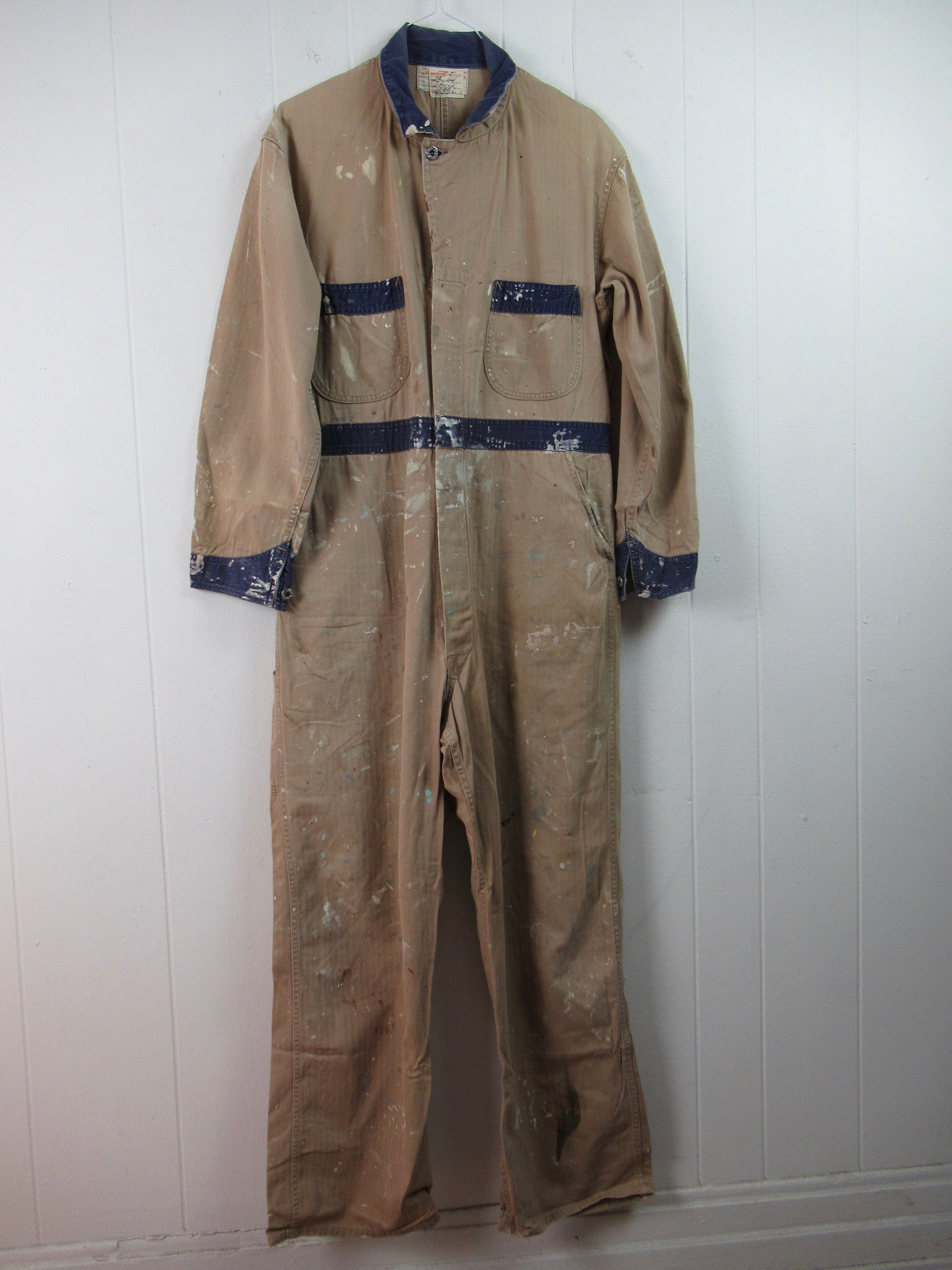 Vintage Coveralls Vintage Workwear 1940s Coveralls Vintage - Etsy