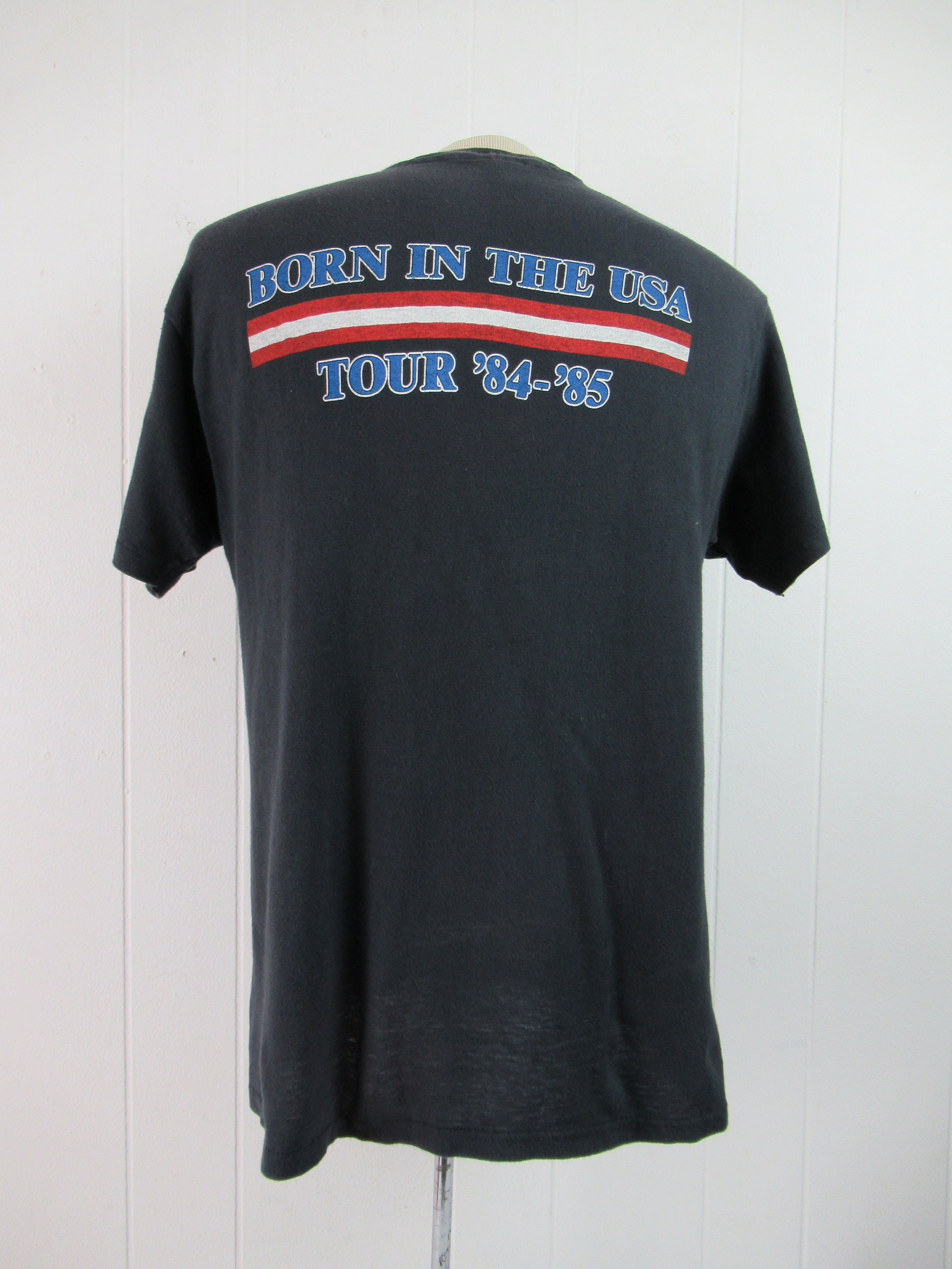 Vintage t shirt, Bruce Springsteen t shirt, concert tour t shirt sold ...