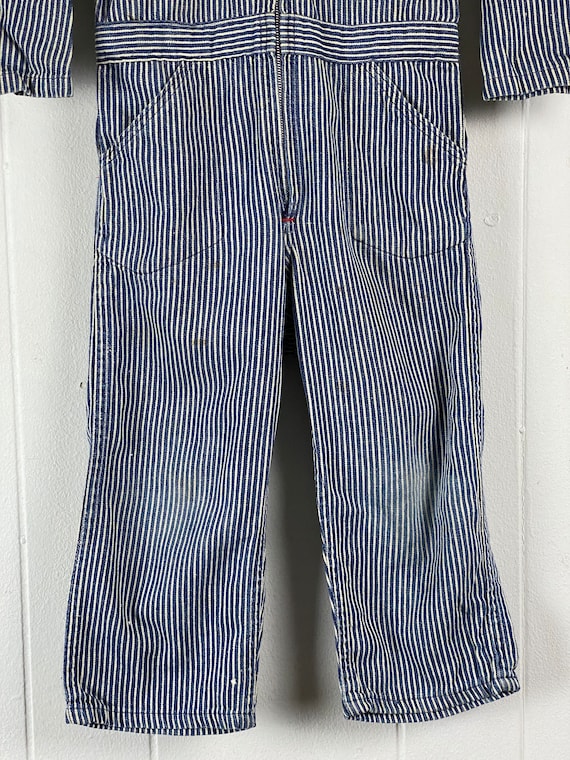 Child size coveralls, 1950s coveralls, denim coverall… - Gem
