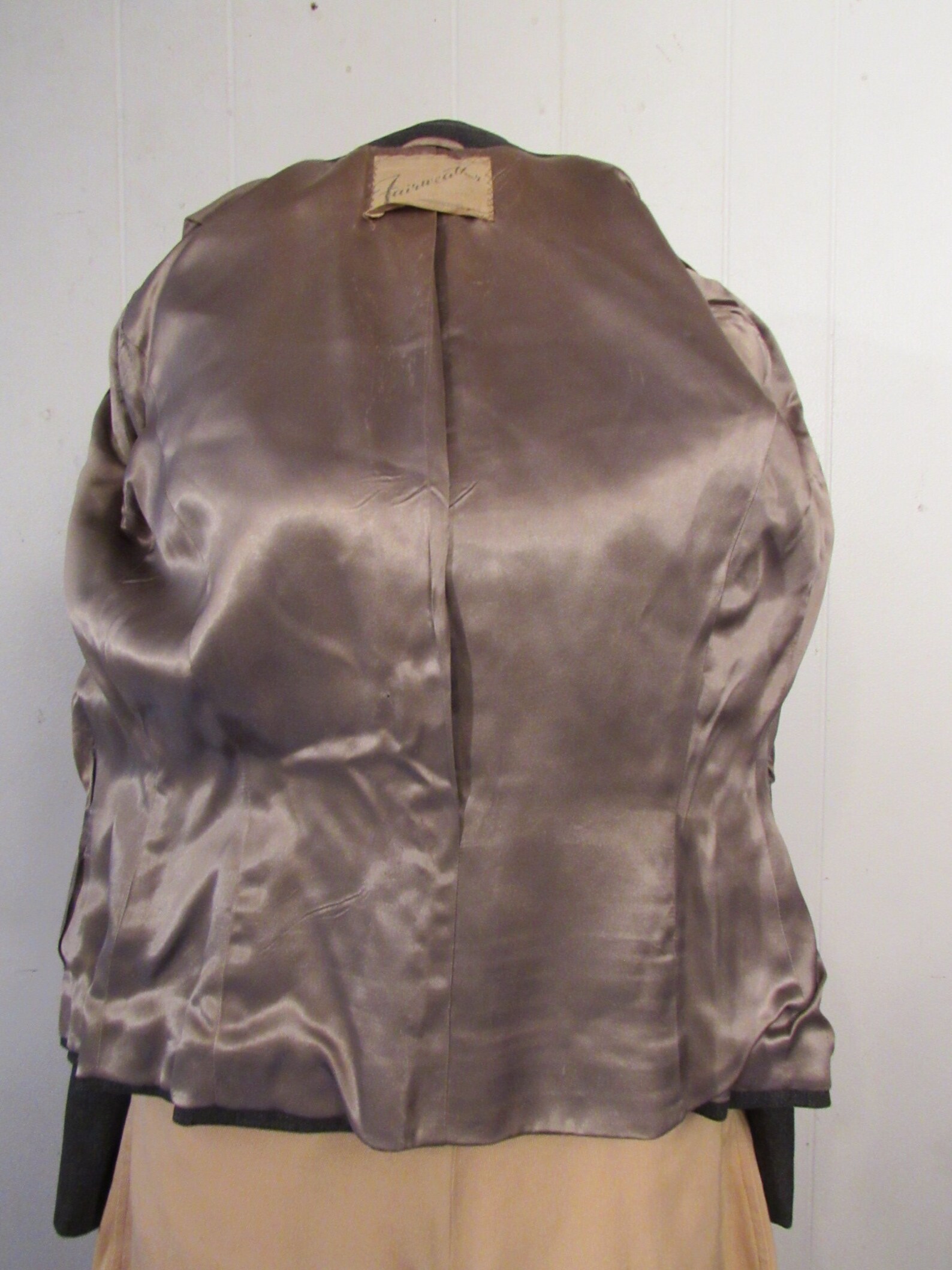 Vintage Jacket 1940s Jacket Gray Jacket Rockabilly Jacket - Etsy