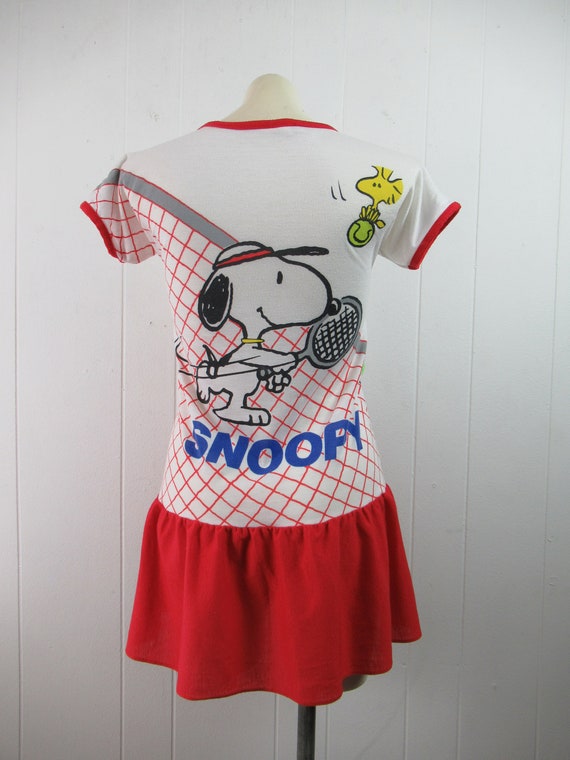 Vintage Snoopy dress, 1970s dress, Snoopyand Belle dr… - Gem