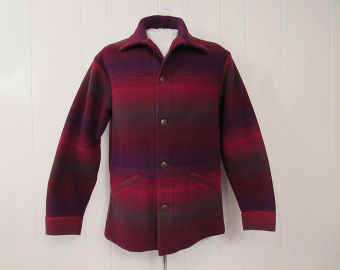 Vintage Jacket, Pendleton Jacket, Western Jacket, Cowboy Jacket ...