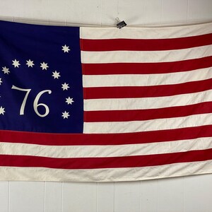 Vintage Flag, 1976 Flag, American Flag, U.S. Flag, Bi-centennial Flag ...