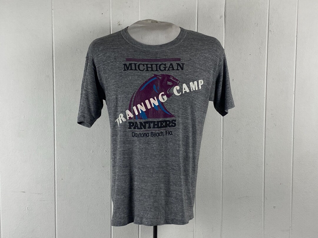 Vintage T Shirt, Size Large, 1980s T Shirt, Michigan Panthers Trying ...