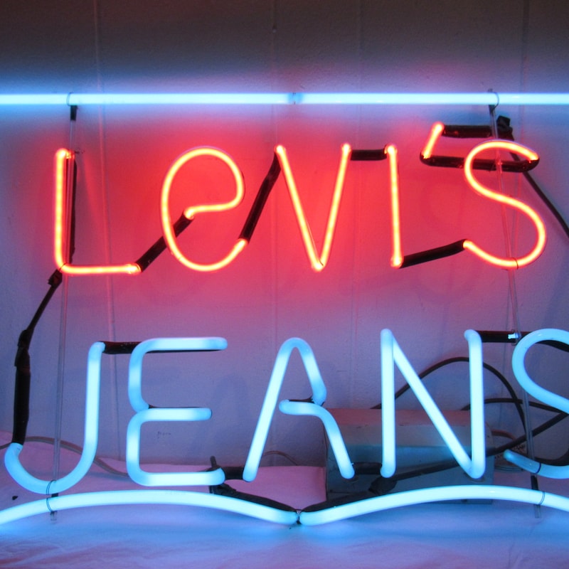 Vintage Neon Sign - Etsy