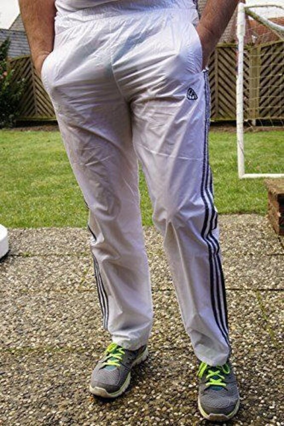 Men Shiny Nylon Parachute Pants Brillant Glanz Nylon Cal Surf Etsy