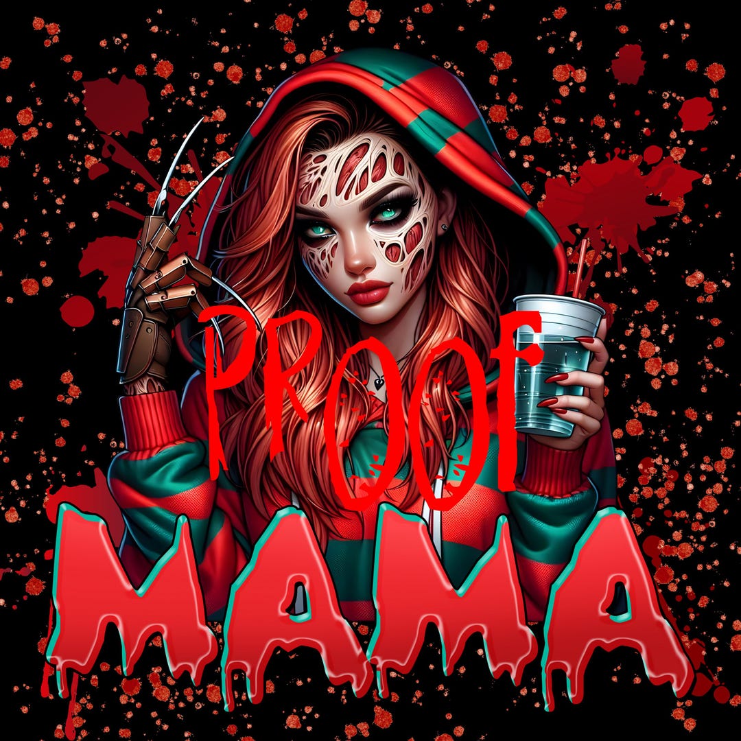 Ms Freddie Mama PNG: Horror Sassy Mom Digital Download - Etsy