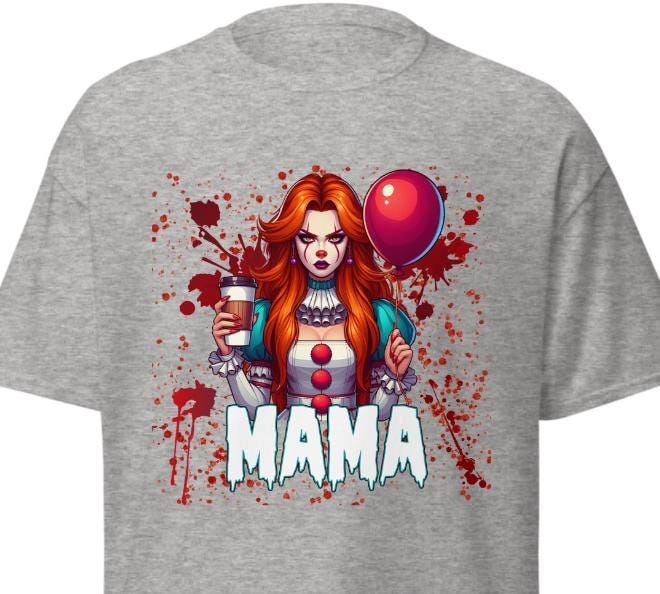 The IT Mama PNG Digital Download Horror Cute Ladies Sassy Mom Cute ...