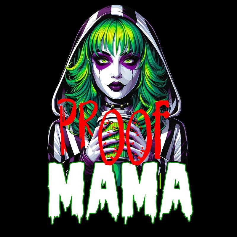 Mama Horror Print - Etsy