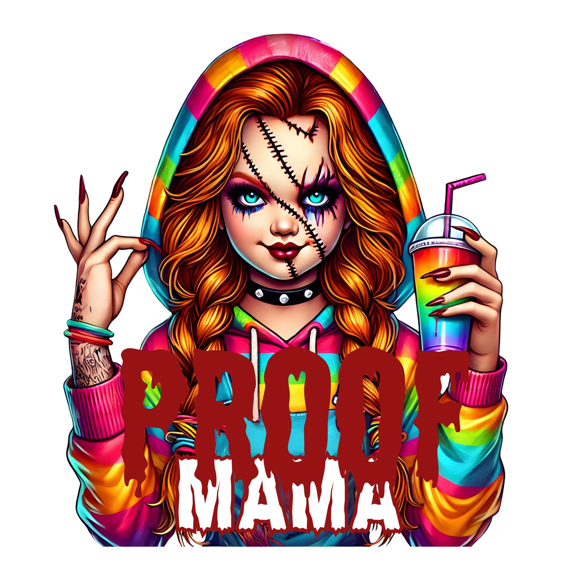 Good Girl Mama PNG: Horror Sassy Mom Digital Download - Etsy
