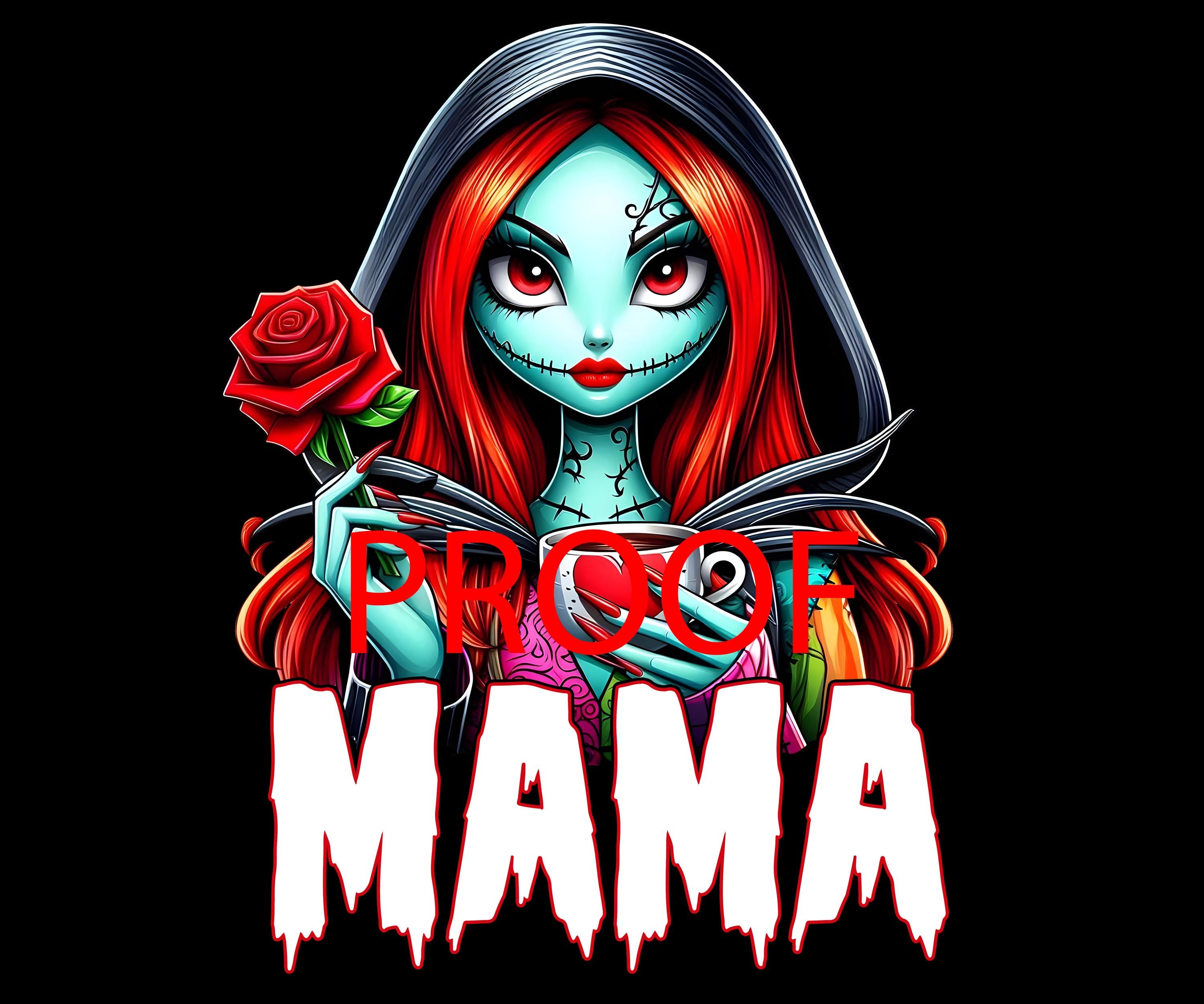 Sally Mama PNG Digital Download Horror Cute Ladies Sassy Mom Cute ...
