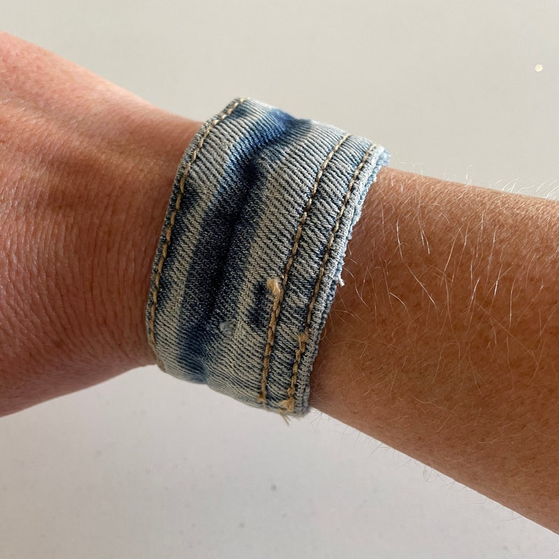 Denim Bracelet - Etsy