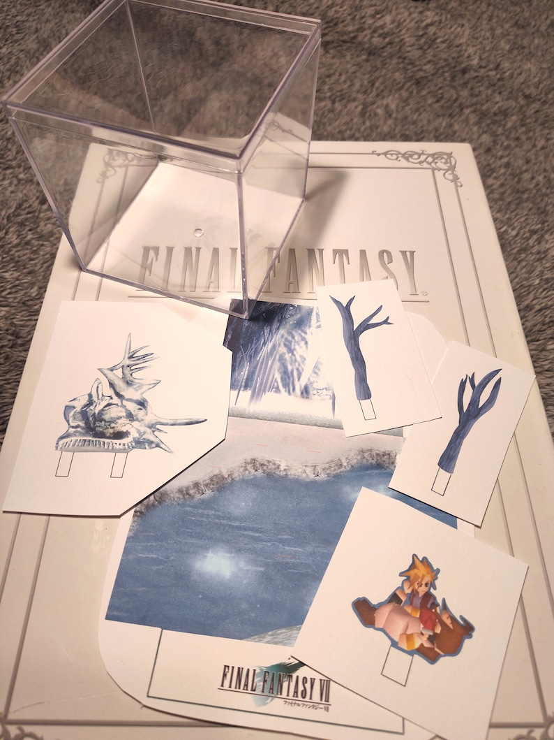 Final Fantasy VII Cube Forgotten Capital - Etsy