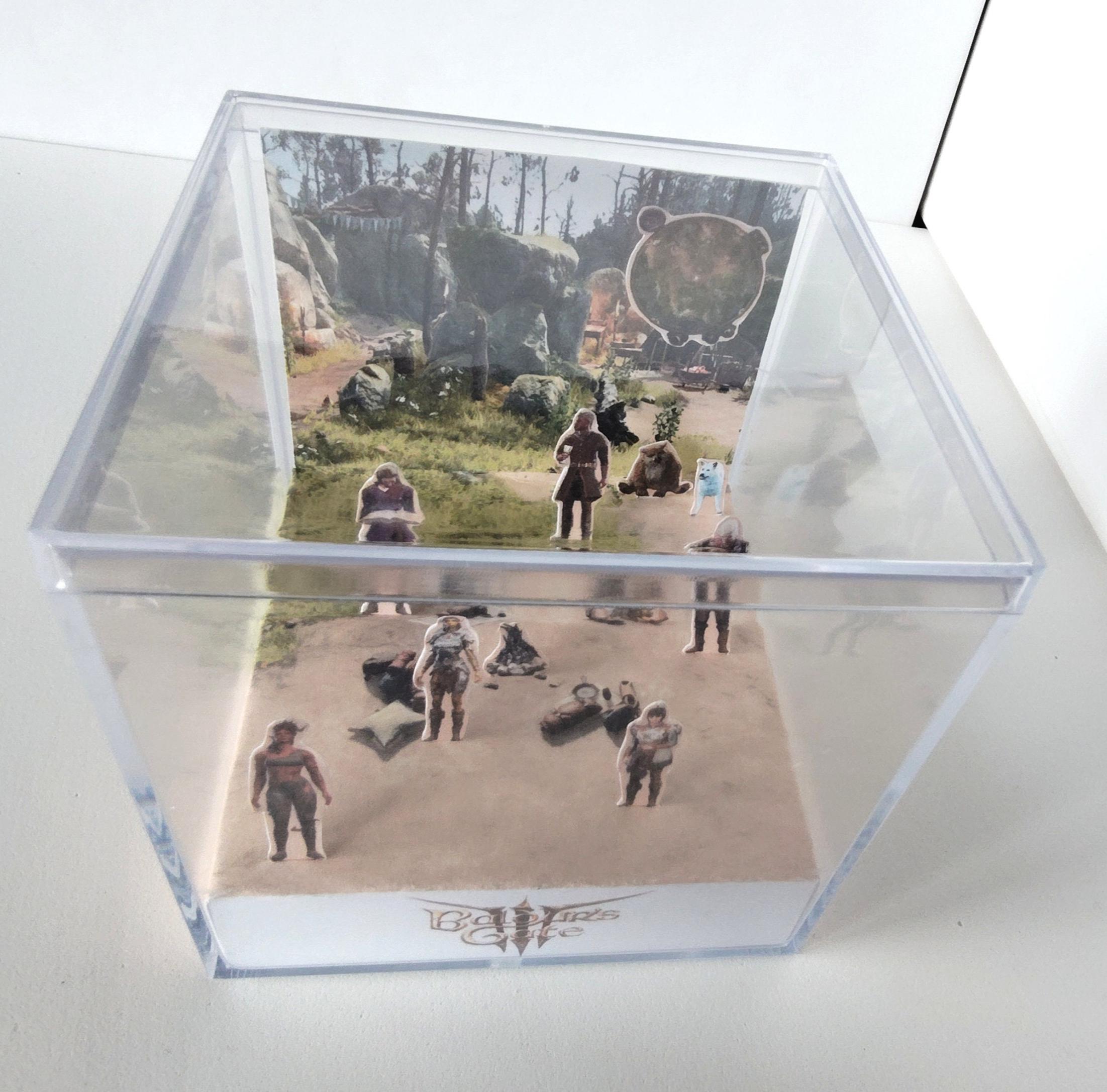 DIY Baldur's Gate 3 Camp Gaming 3D Cube Diorama BG3 Do It Yourself Kit ...