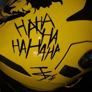 Hahaha Ha Ha Vinyl Decal - Laughter, Joker Sticker for Window, Helmet ...