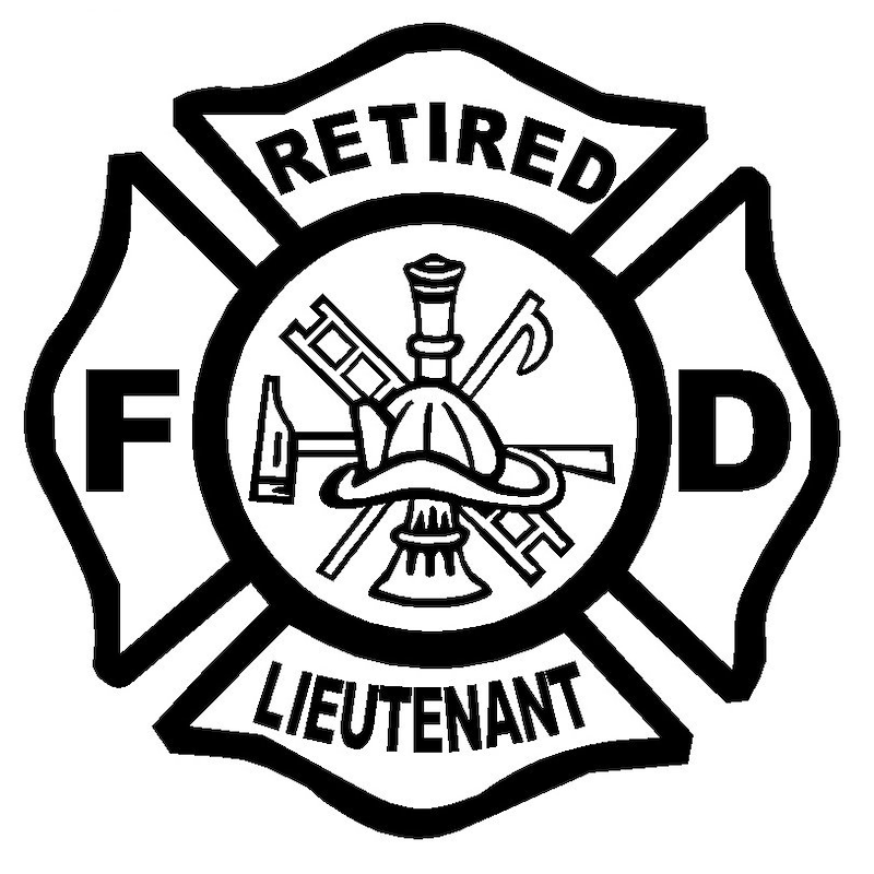 Retired Firefighter - Etsy