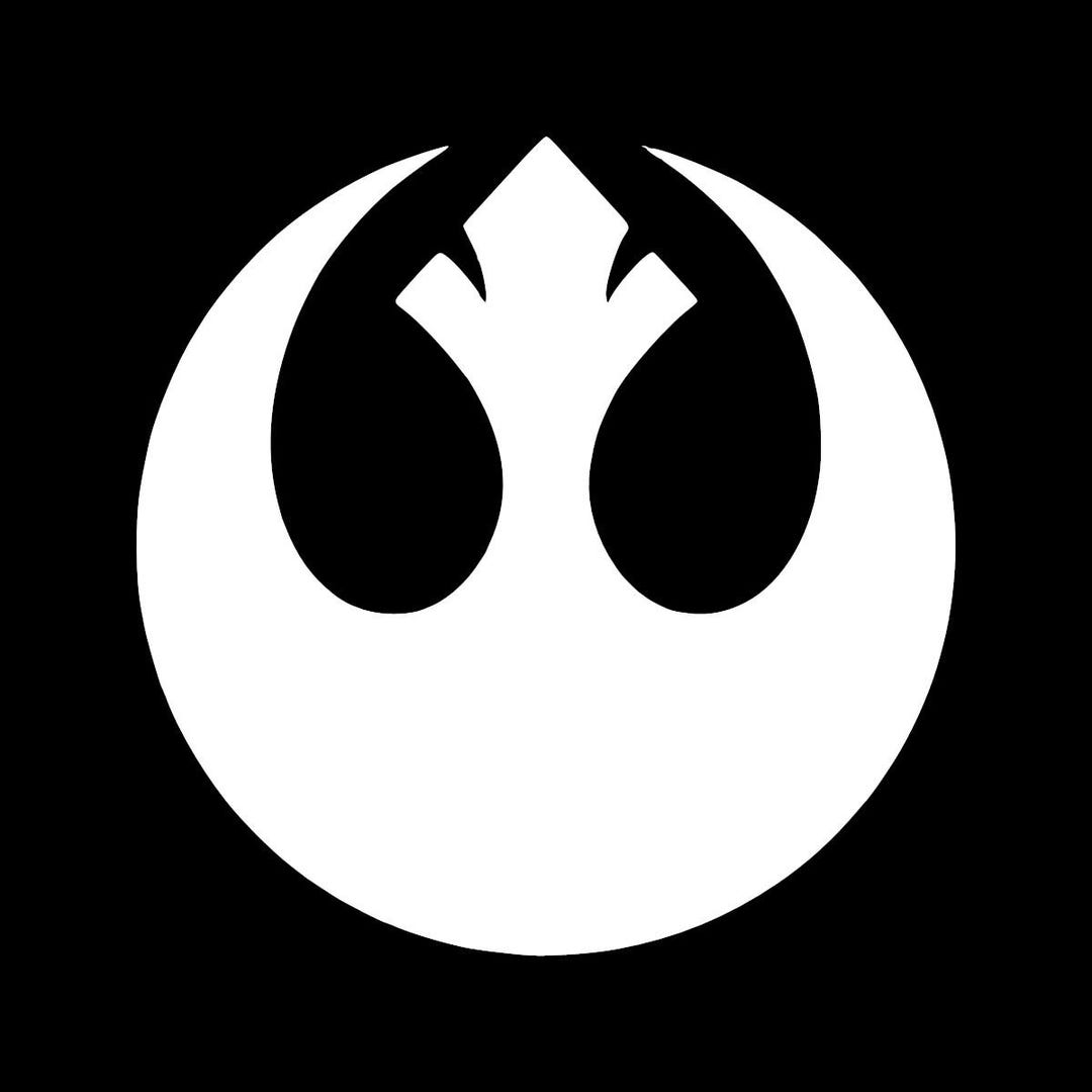 Rebel Alliance Logo Single Use Stencil - High Temp Paint Mask, Star ...