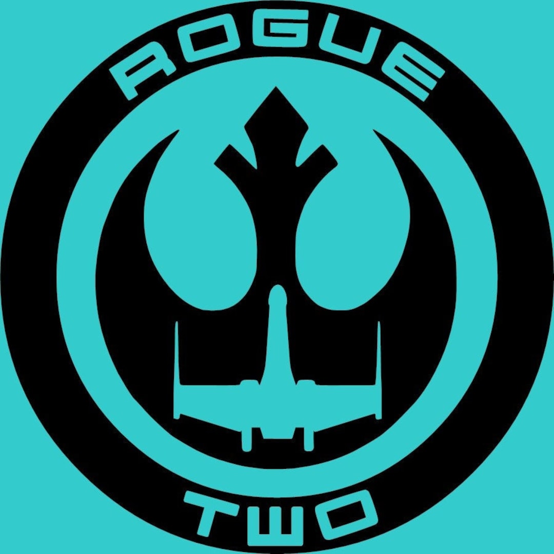 Star Wars Rogue Two Decal Squadron Call Sign Symbol Vinyl Sticker - Etsy