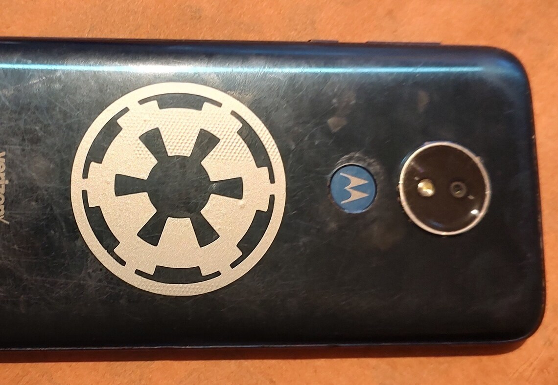 Imperial Logo Cog Vinyl Decal Star Wars Empire Sticker Cosplay - Etsy
