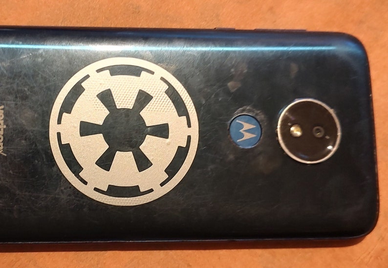 Imperial Logo Cog Vinyl Decal Star Wars Empire Sticker Cosplay - Etsy