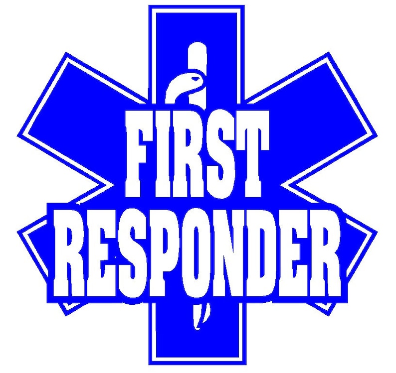 Star of Life First Responder Vinyl Decal - Nurse, Paramedic - Etsy
