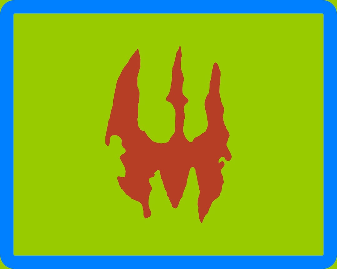 Mandalorian Deathwatch Logo Vinyl Decal - Star Wars Cosplay Shoulder ...