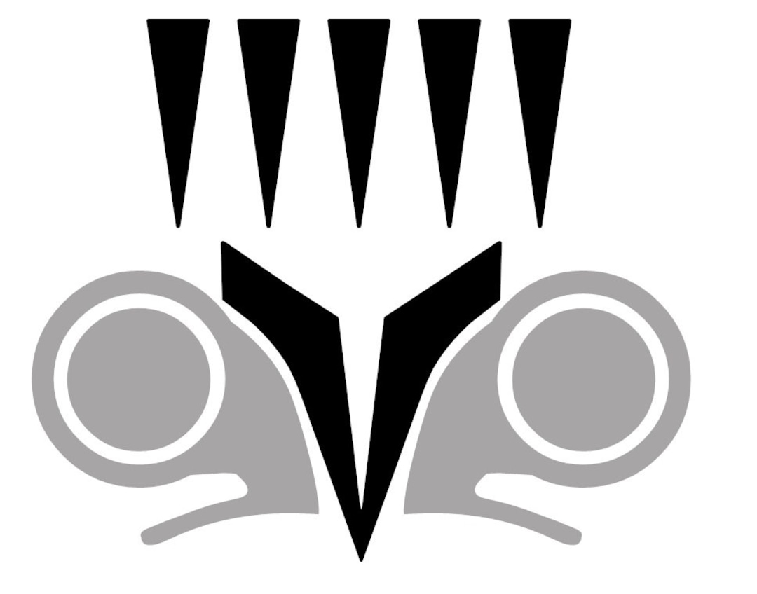 Bo Katan Night Owl Set Jaig Eyes Beak Feathers Vinyl Decal Sticker ...