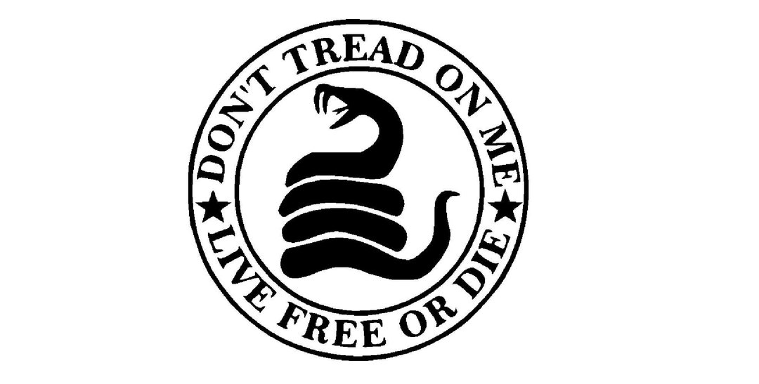 Gadsden Snake Vinyl Decal - Don't Tread on Me, 2nd Amendment Sticker - Etsy