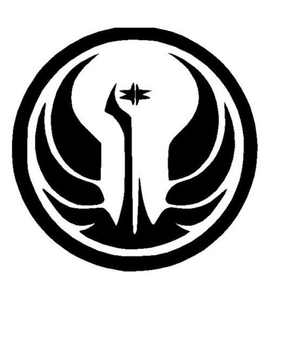 Old Republic Jedi Symbol Items similar to Star Wars Symbol Posters (Set ...