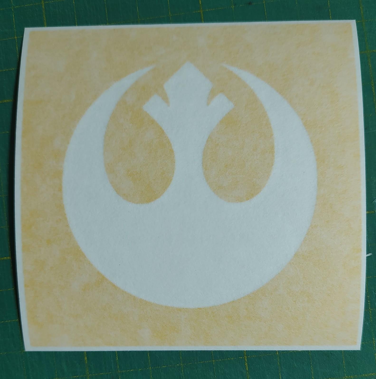 Rebel Alliance Logo Single Use Stencil - High Temp Paint Mask, Star ...