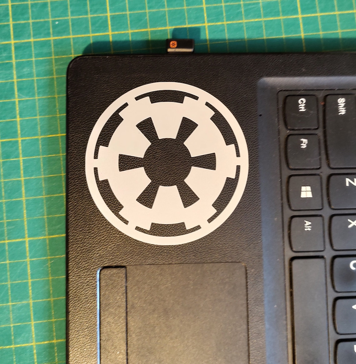 Imperial Logo Cog Vinyl Decal Star Wars Empire Sticker Cosplay - Etsy