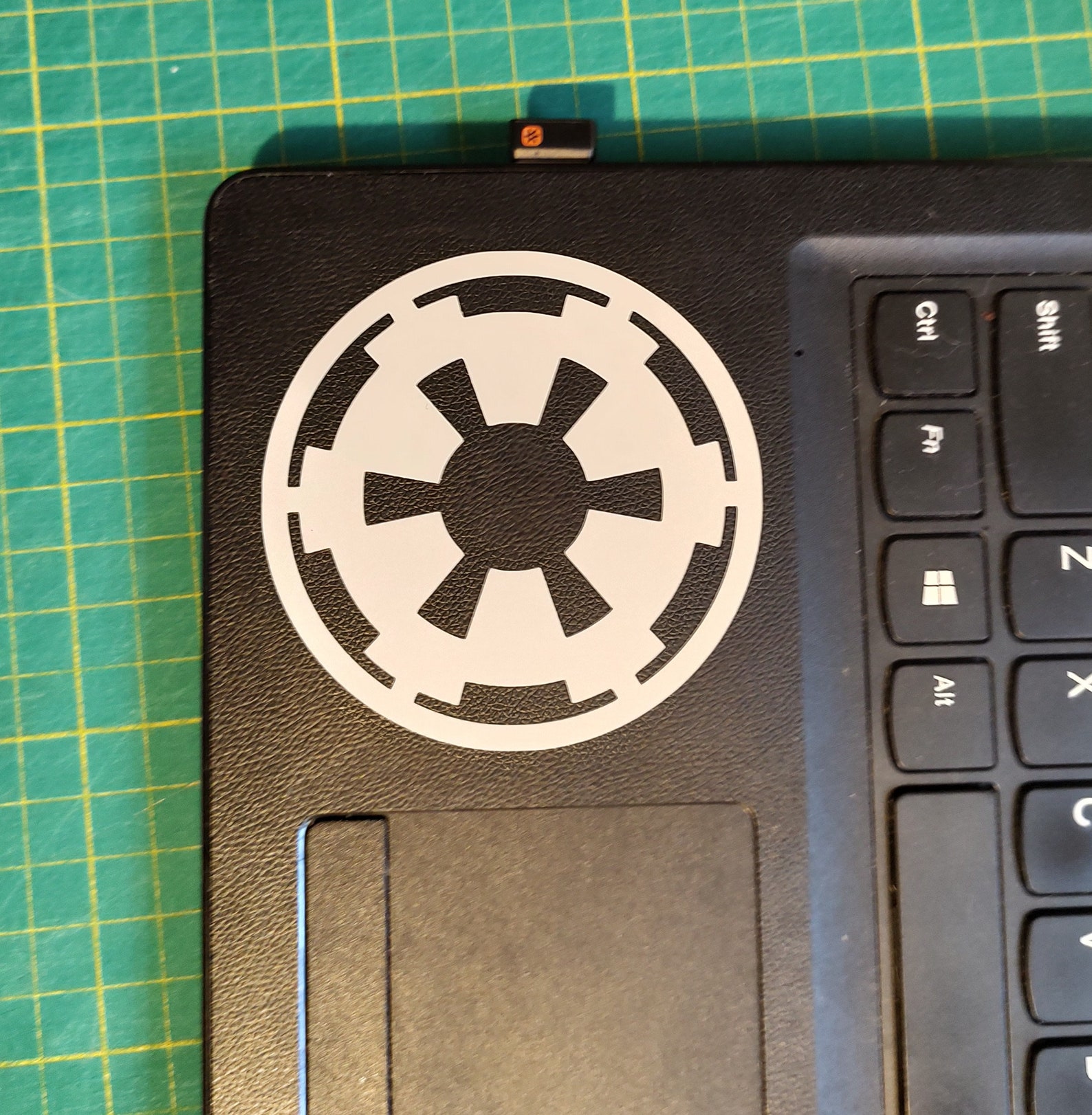 Imperial Logo Cog Vinyl Decal Star Wars Empire Sticker Cosplay - Etsy