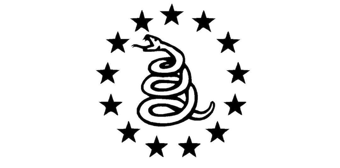 Don't Tread on Me Vinyl Decal: Gadsden Snake, 13 Stars, 2nd Amendment ...