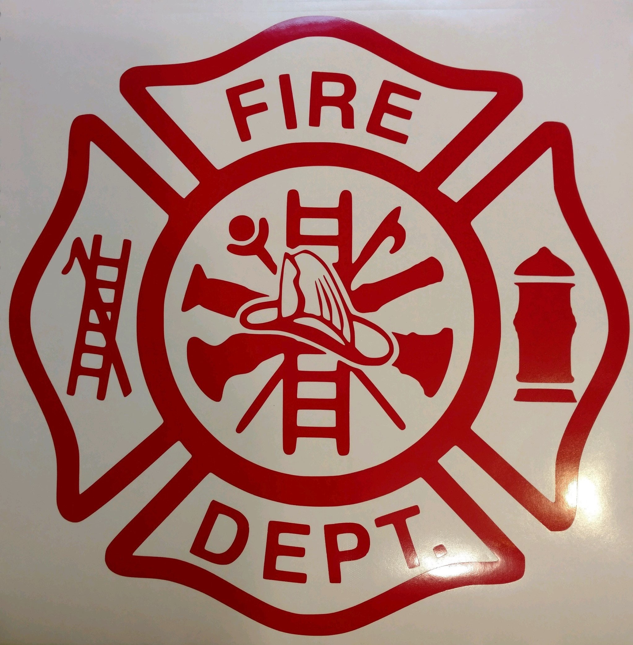 Cool Firefighter Decals