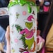 Bougie Grinch Frosted Glass Can - Etsy