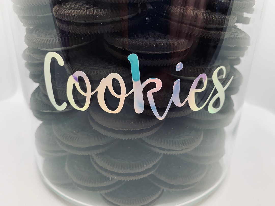 Vinyl Custom Labels for Kitchen, Tupperware, Organisation - Etsy