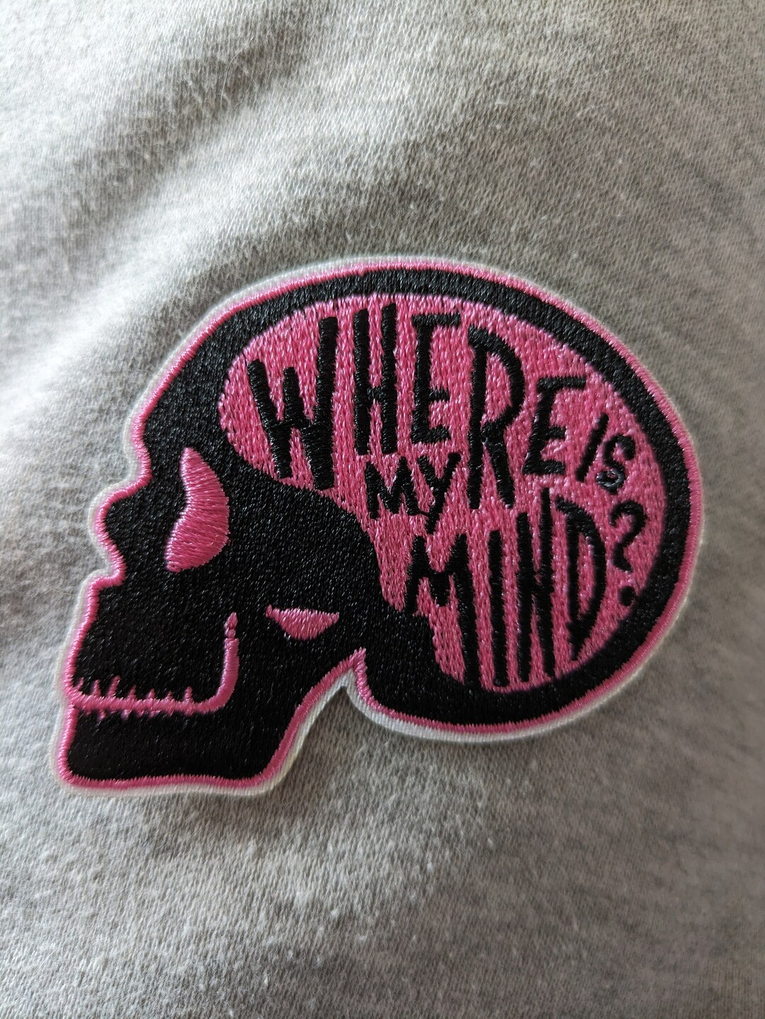 Skeleton Patch - Skull Patch- Embroidered Patch - Dark Humor - Kawaii ...