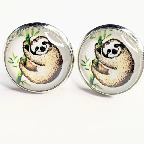 Sloth Earrings - Etsy