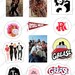 Grease Sticker Template Ready to Print at Home! - Etsy