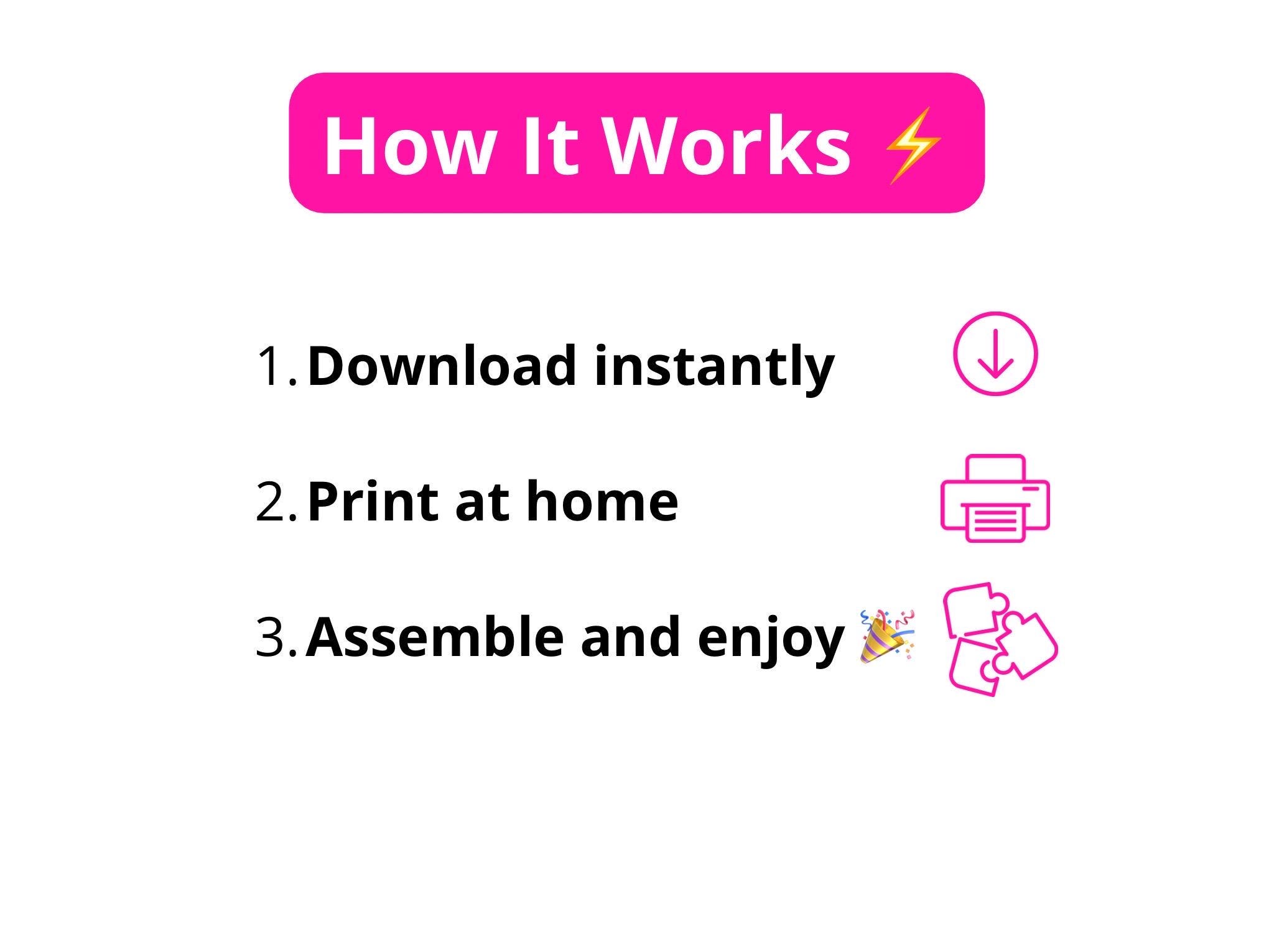 Minnie Mouse Box Template With Colorful Sparks, Perfect for Birthday ...