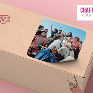 Grease Sticker Template Ready to Print at Home! - Etsy