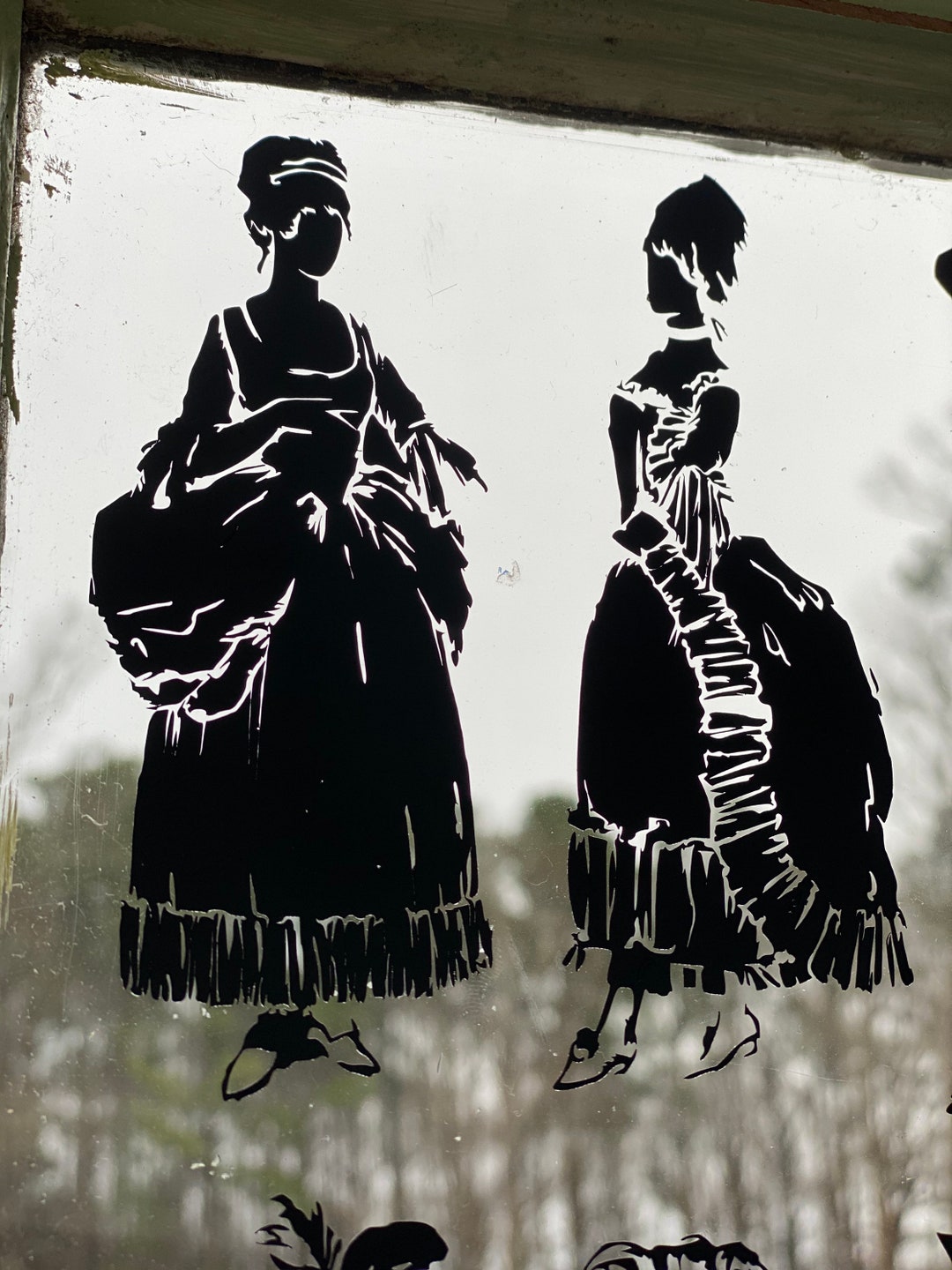 Colonial Lady Decal - Etsy