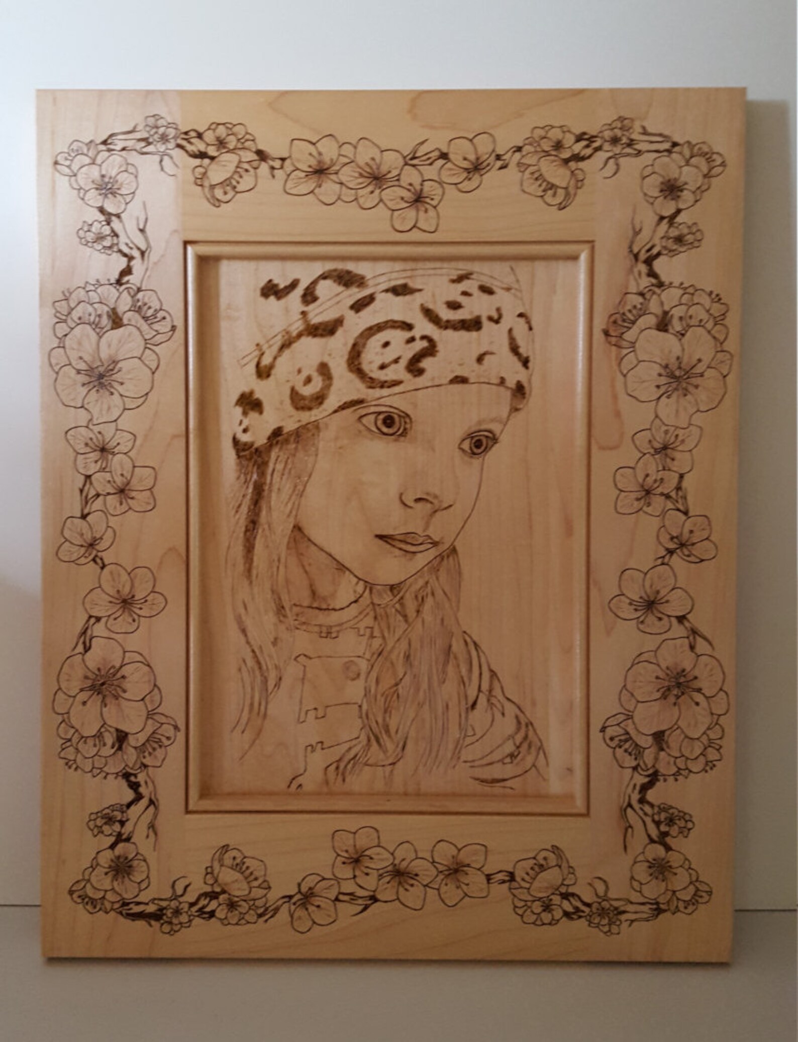 Pyrography Portraits | Etsy