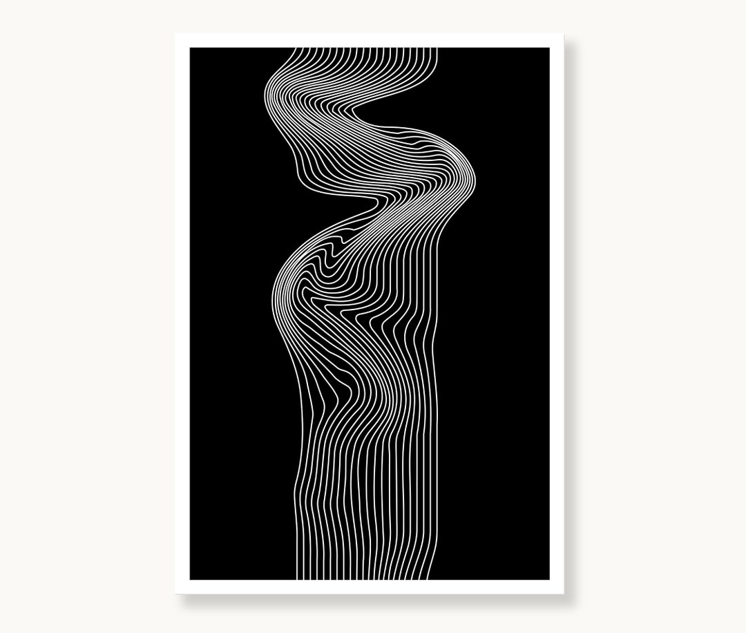 Abstract Lines Printable Art, Wall Prints, Minimal Prints, Wall Decor ...