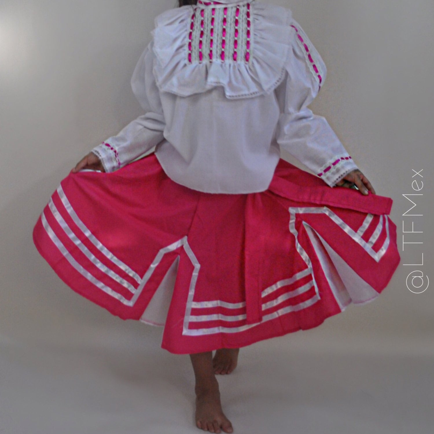 Monterrey Girl Dress: Mexican Cinco De Mayo Costume - Etsy