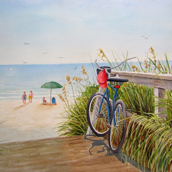 Beach Scene Prints - Etsy