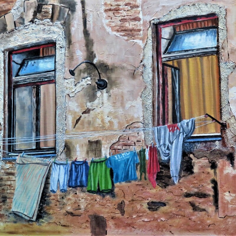 Line and Wash Art - Etsy