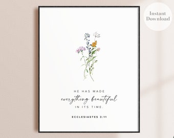 Ecclesiastes 3 11 - Etsy