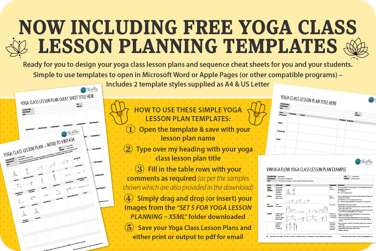 SET 5: 350 Hatha Yoga Pose Stick Figure Asana Images 2 Free - Etsy