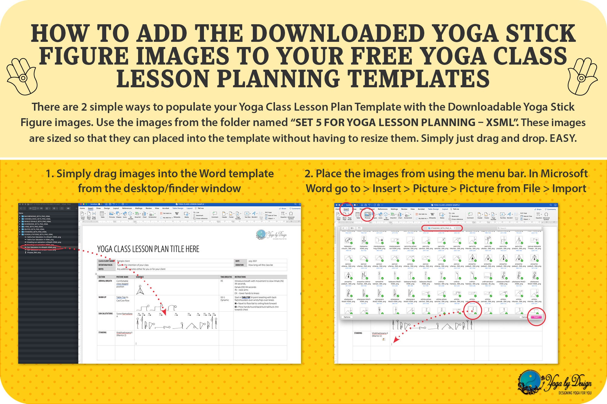 SET 5: 350+ Hatha Yoga Pose Stick Figure Asana Images + 2 Free Yoga ...